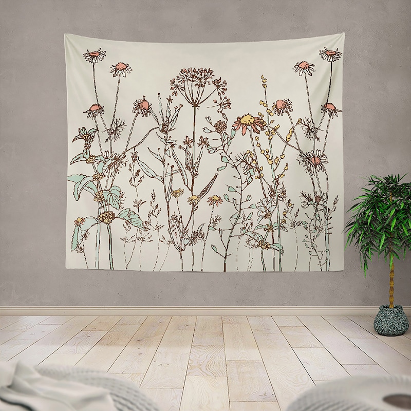 Floral Tapestry - Etsy