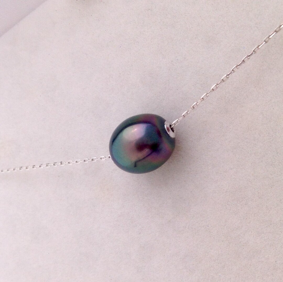 NEW! PERFECT, Stunning, Tahitian Pearl Necklace, South Sea Pearl, 12mm ...