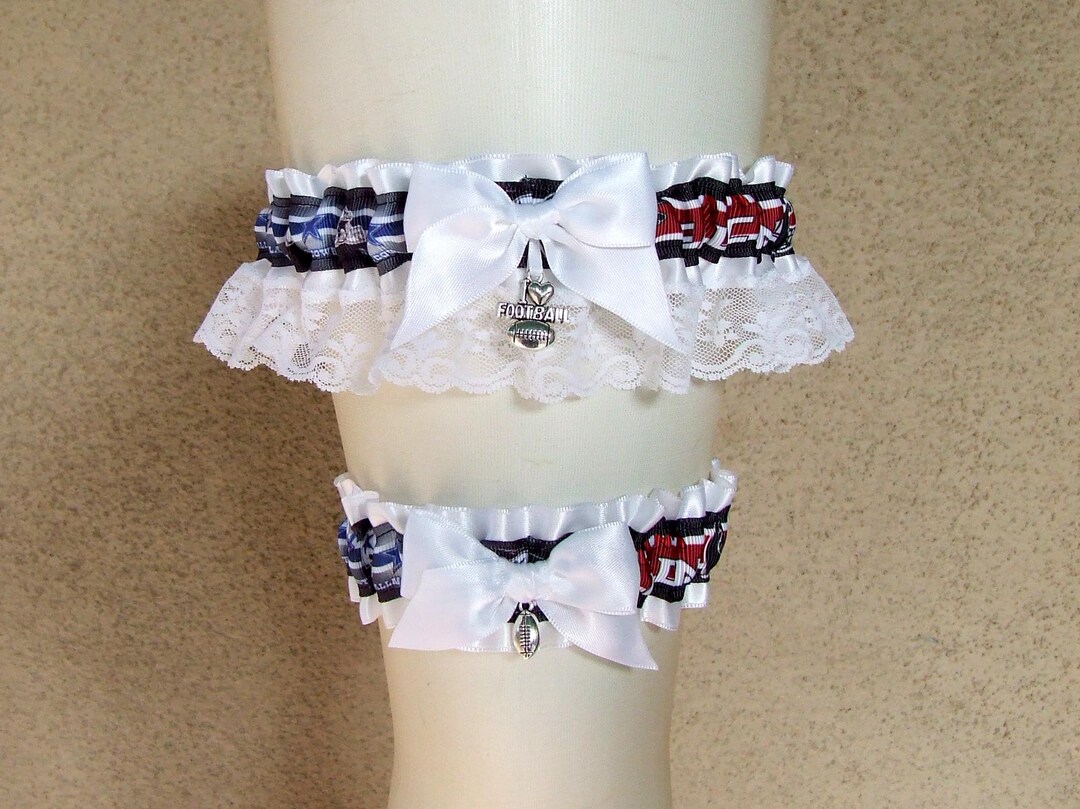 Custom House Divided Wedding Garter Set: Sports Teams, Baseball ...
