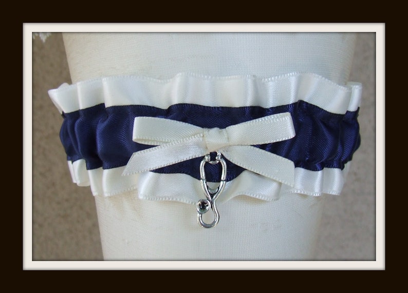 Medical Garter or Set You Choose Colors and Charms Wedding or | Etsy
