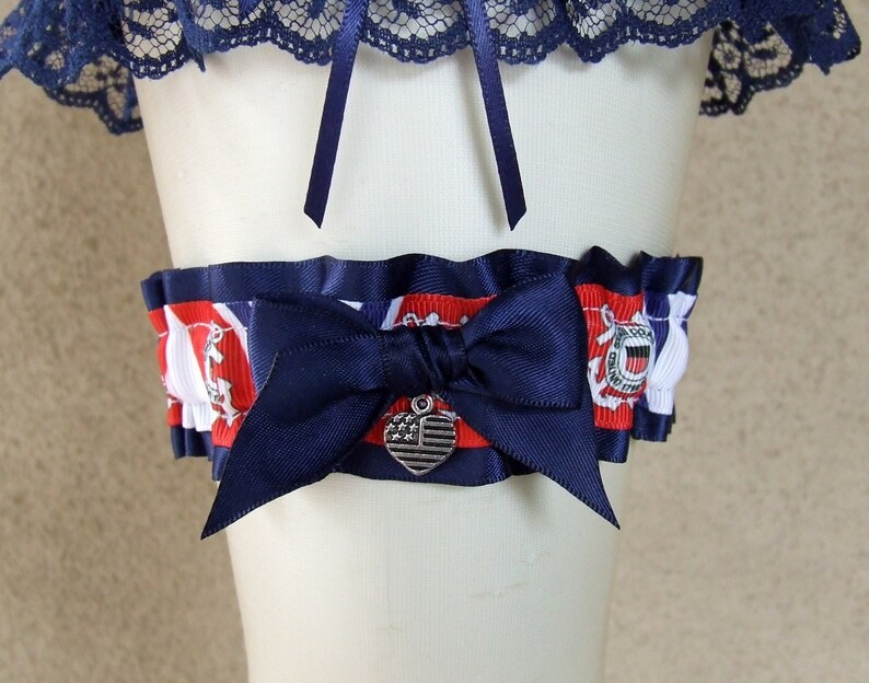 Design Your Own Military Garter or Set with customized ribbon | Etsy