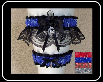 Western Wedding Garter - Etsy