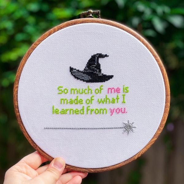 Wicked for Good Cross Stitch - Etsy