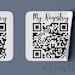 Custom QR Code Scan to Reorder Labels Large 1.25" X 2.25" Stickers ...