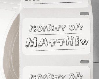 Property of Label | Etsy