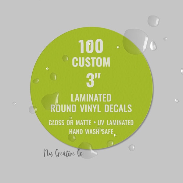 Vinyl Decal Packaging - Etsy