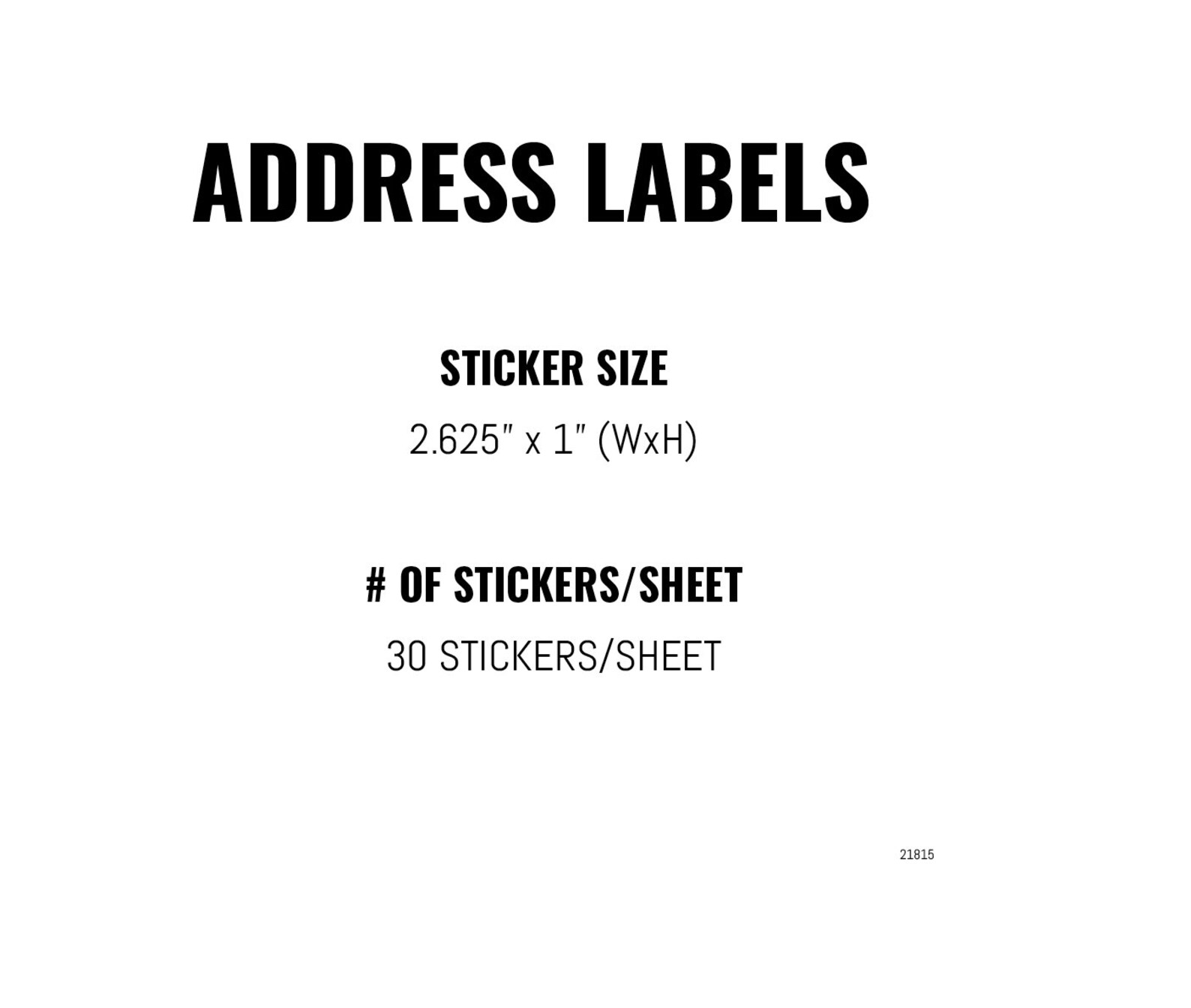 Rose Gold Foil Return Address Label, Clear Gloss Personalized, Metallic ...