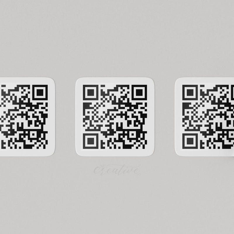 Small Cards for Qr Codes - Etsy