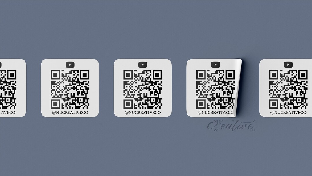 Scan to Watch QR Code Sticker, Video Link, Music URL, Scan Label ...