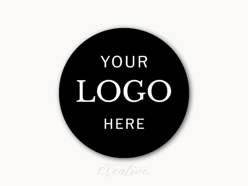 Custom Logo Stickers, Round Branding, Round Logo Stickers, Packaging ...