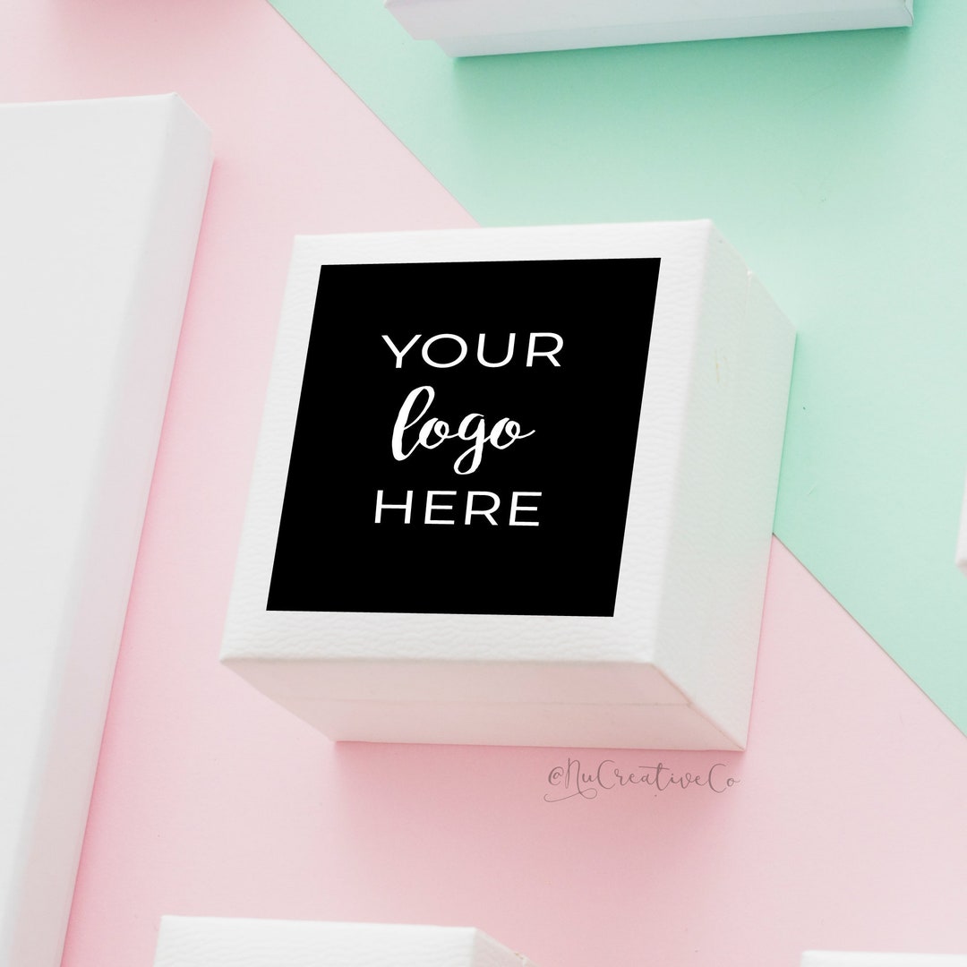 Custom Square LOGO Stickers, Labels With Your Business Logo, Shop ...