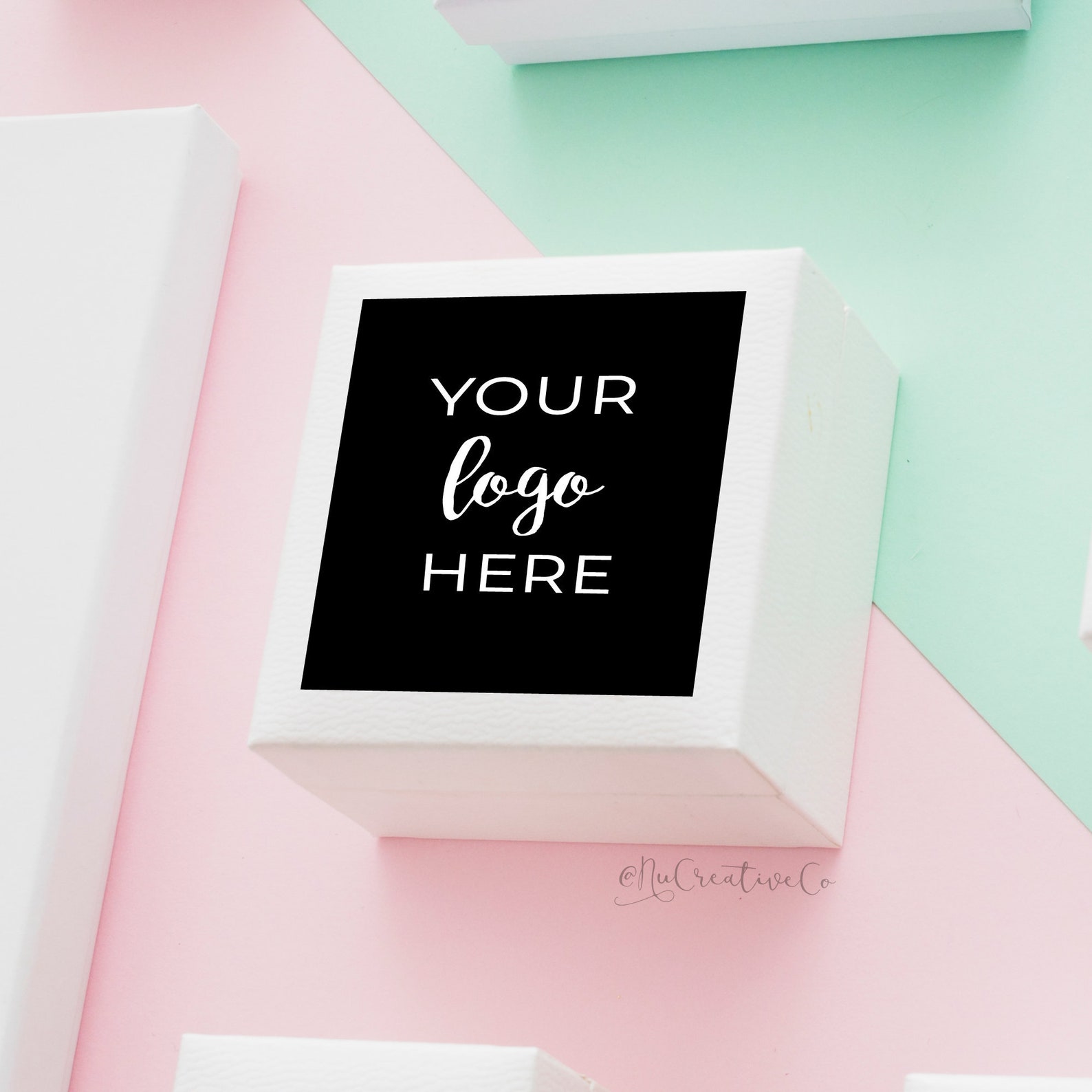 Custom Square LOGO Stickers, Labels With Your Business Logo, Shop ...