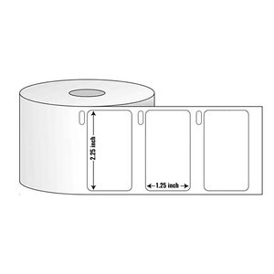 Custom QR Code Scan to Reorder Labels Large 1.25" X 2.25" Stickers ...