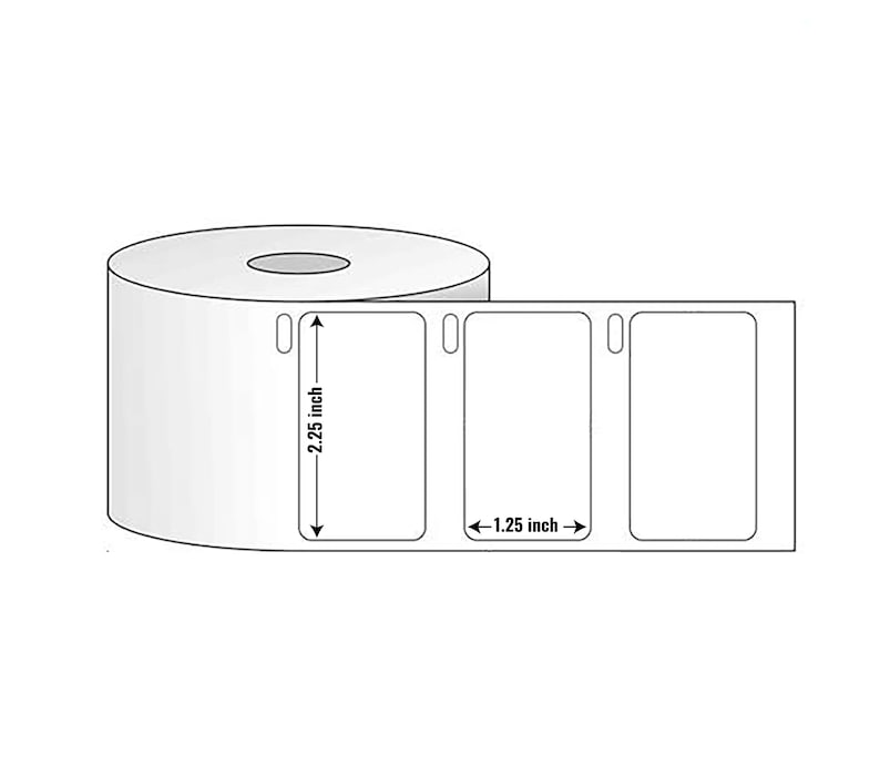 Custom QR Code Scan to Reorder Labels Large 1.25 X - Etsy