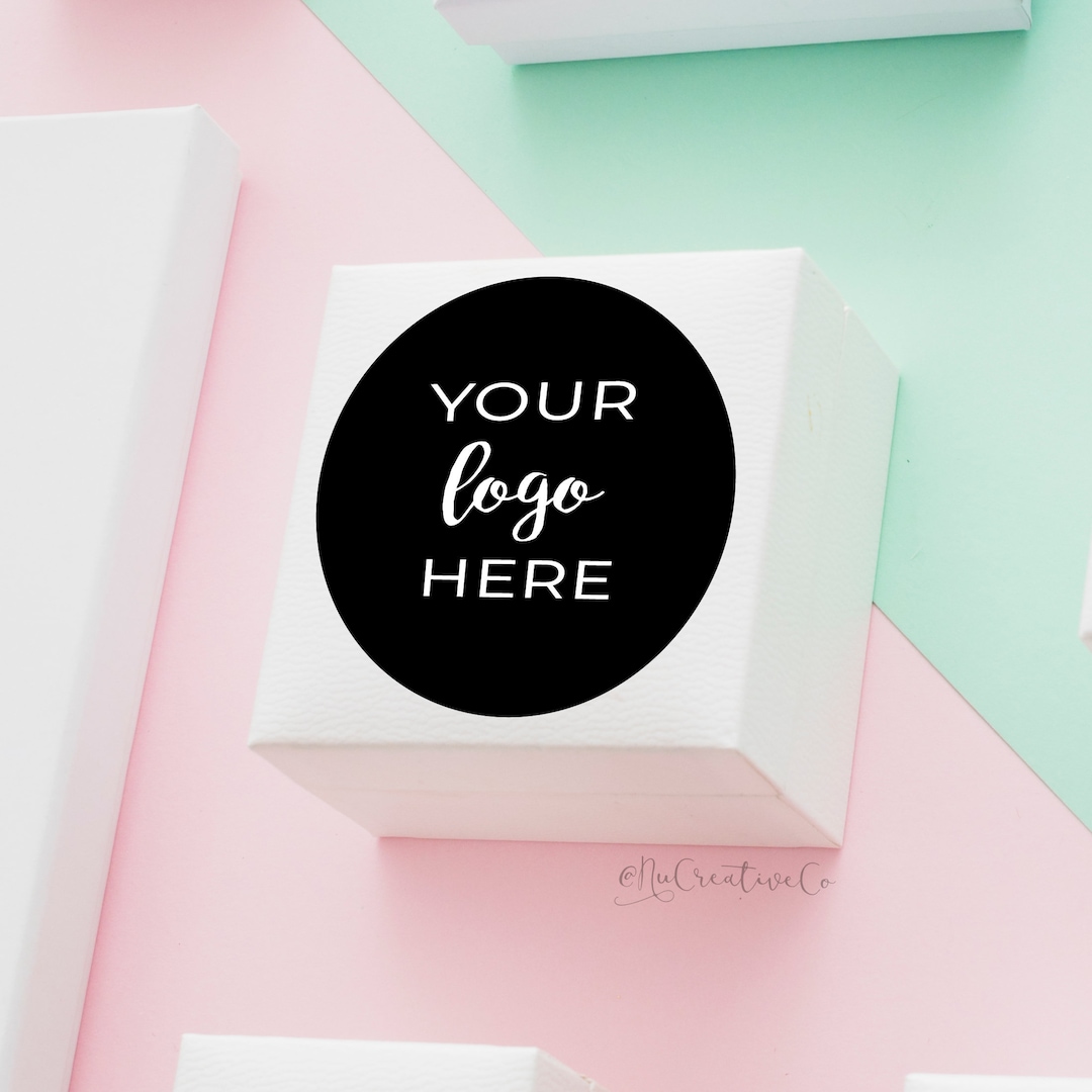 Custom Circle LOGO Stickers, Label Business Logo, Branding Packaging ...