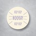 Hip Hip Hooray Sticker - Happy Label - Choose the Size and Color ...