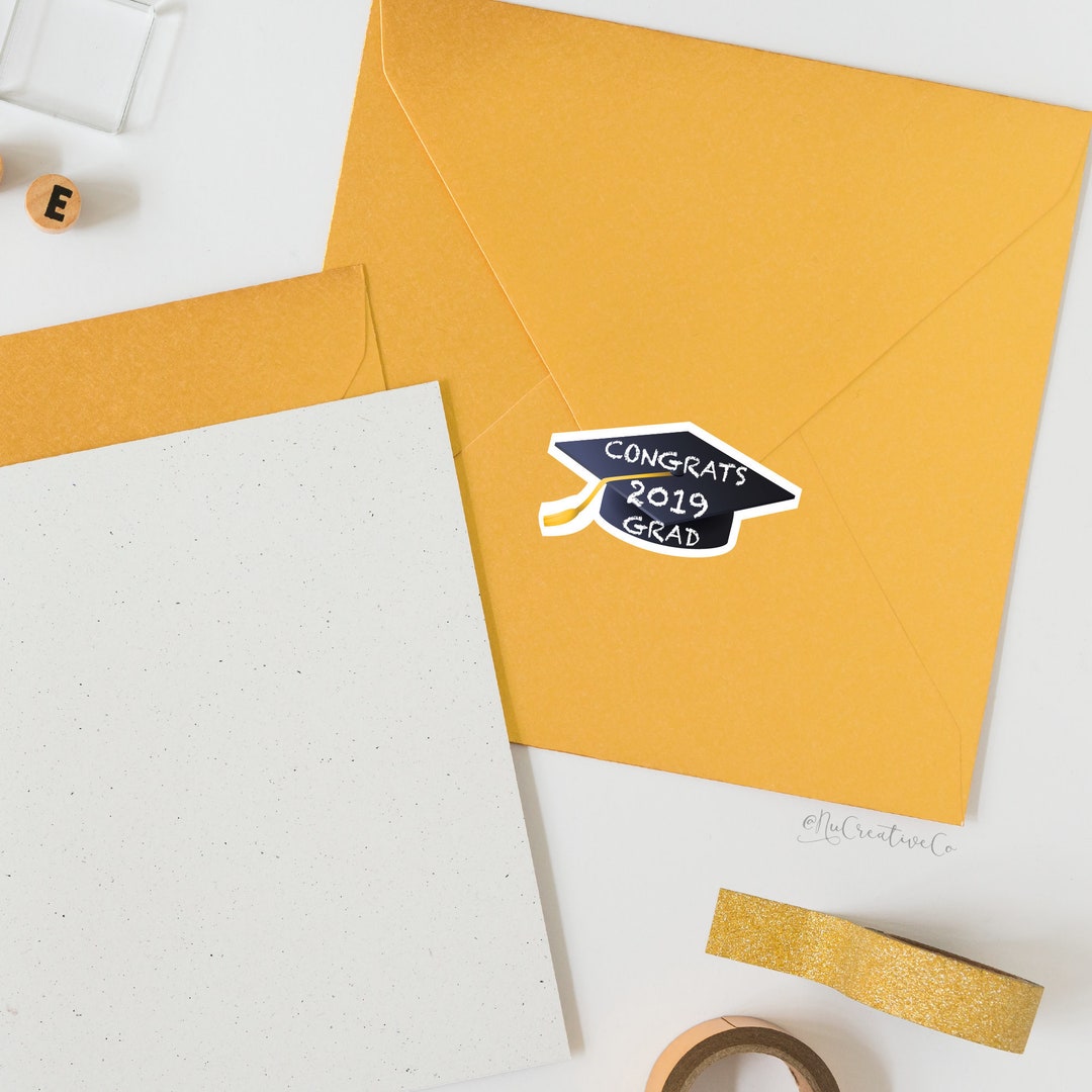 CONGRATS 2021 GRAD - Graduation Sticker - 2021 - Congrats Graduate ...