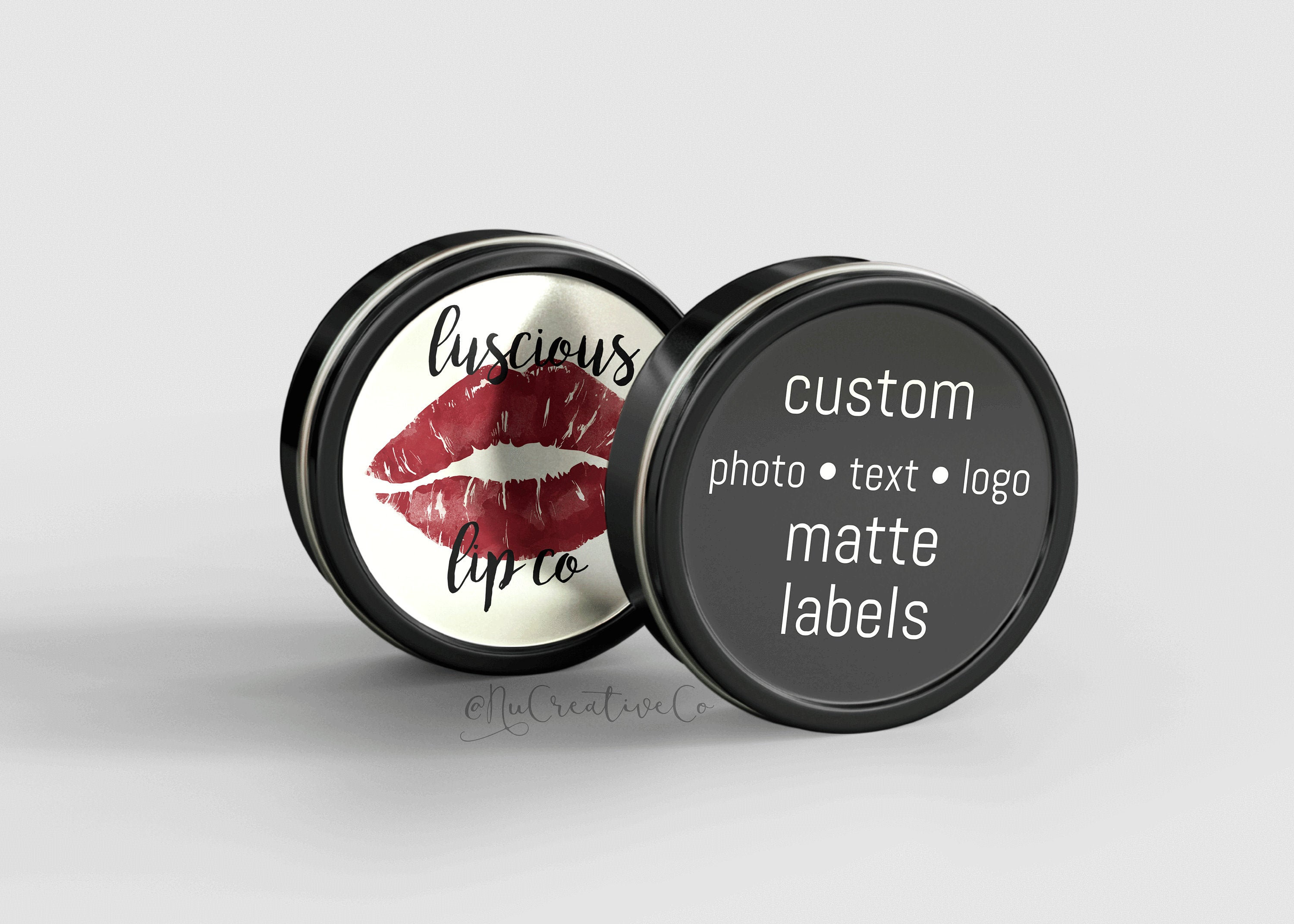 Custom Circle LOGO Sticker Labels Business Logo, Shop Branding ...