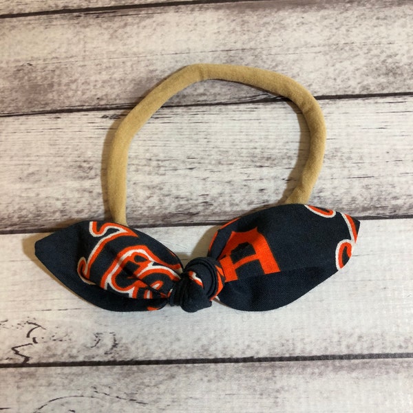 Detroit Tigers Bow - Etsy