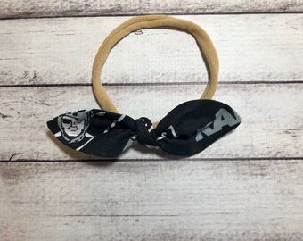 Las Vegas Raiders Oakland Football Elastic Nylon Stretch Knot - Etsy