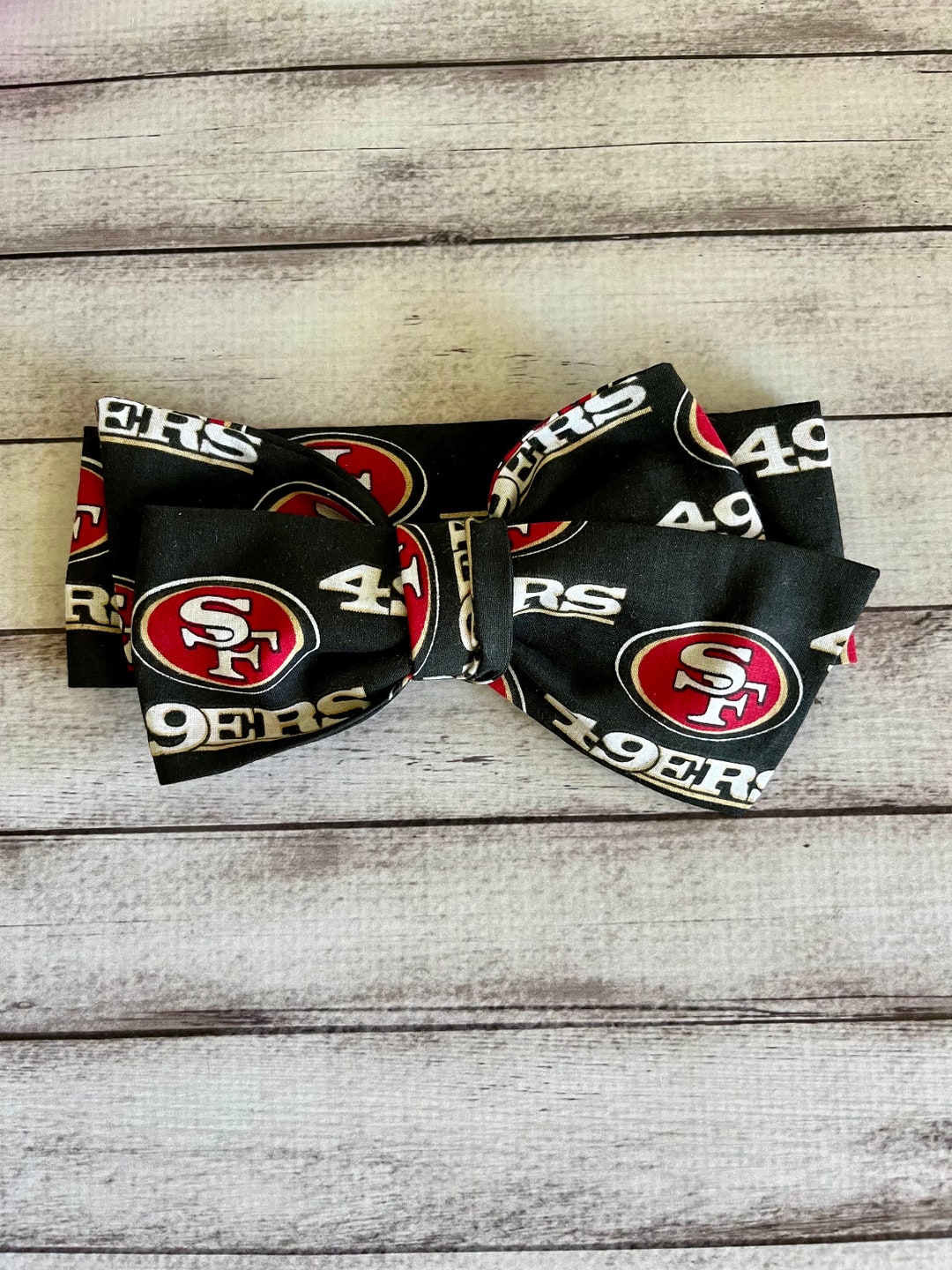 San Francisco 49ers Football Inspired Headwrap Headband Toddler Bows ...