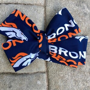 Denver Headwrap Broncos Bronco Football Baby Headband, Toddler Bows Big ...