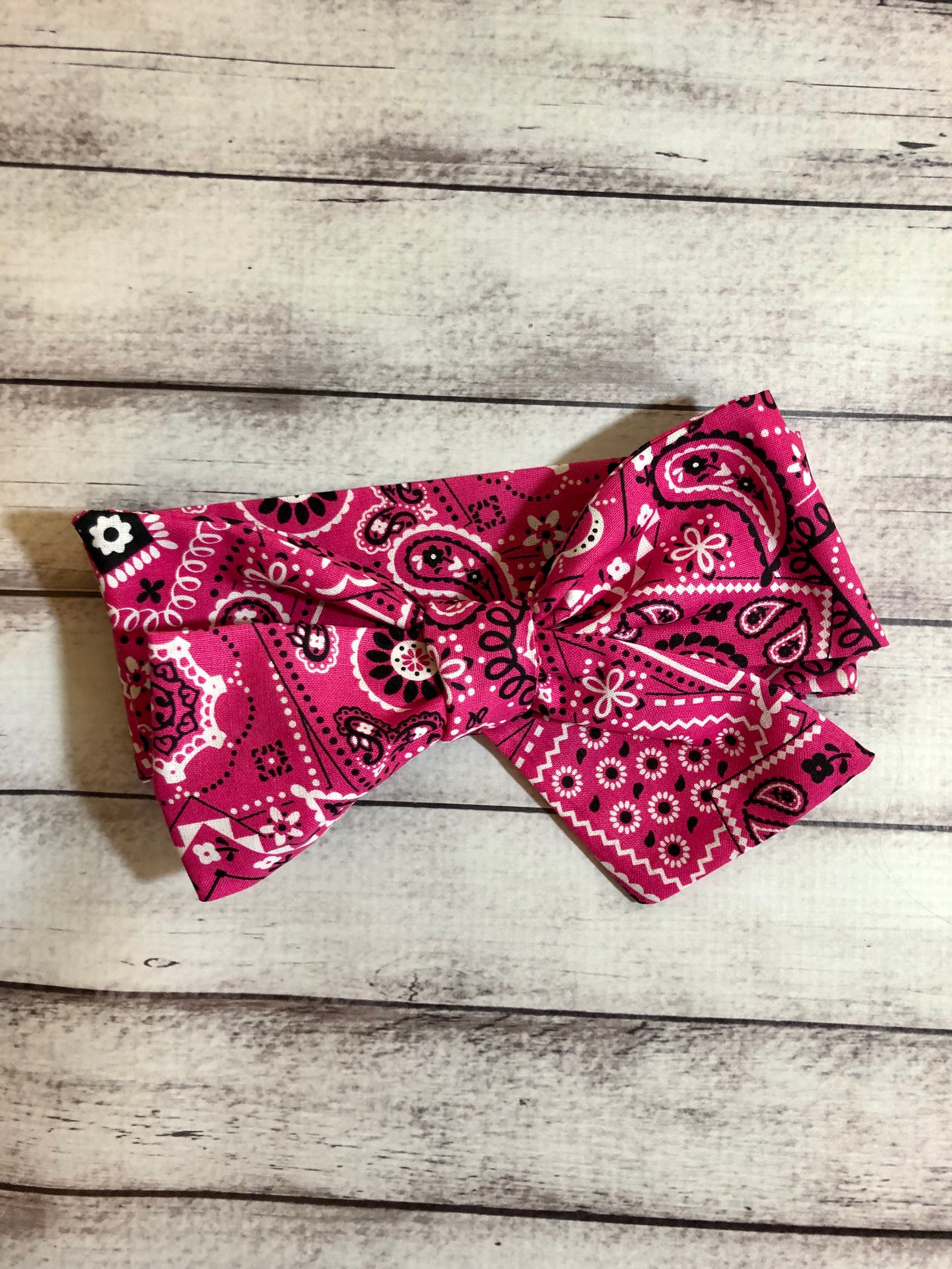 Dark Hot Pink Bandana Handkerchief Headwrap Bloomer Shorts | Etsy