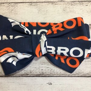 Denver Headwrap Broncos Bronco Football Baby Headband, Toddler Bows Big ...