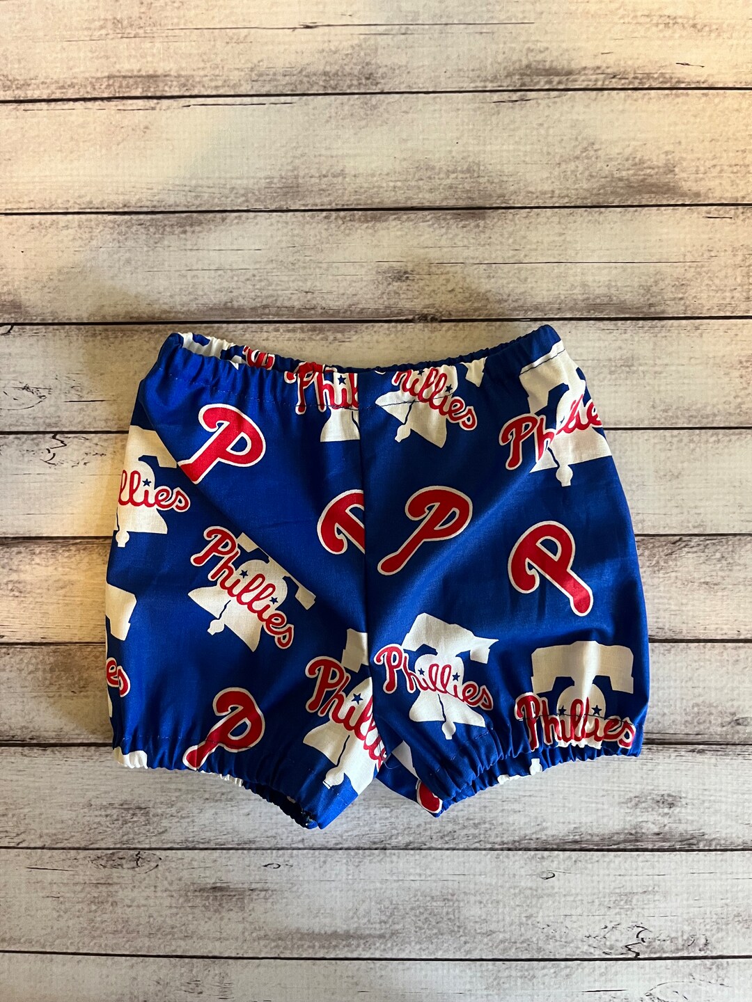 Philadelphia Phillies Phil Baseball Inspired Little Boy Bummies Shorts ...
