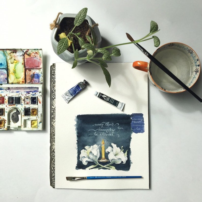 Memory Eternal Card Pack of 3 May Their Memory Be Eternal | Etsy