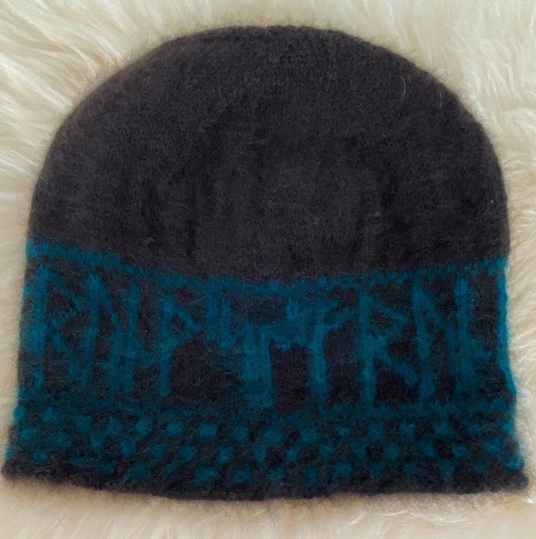 Nordic Runes Motif Toque - Etsy