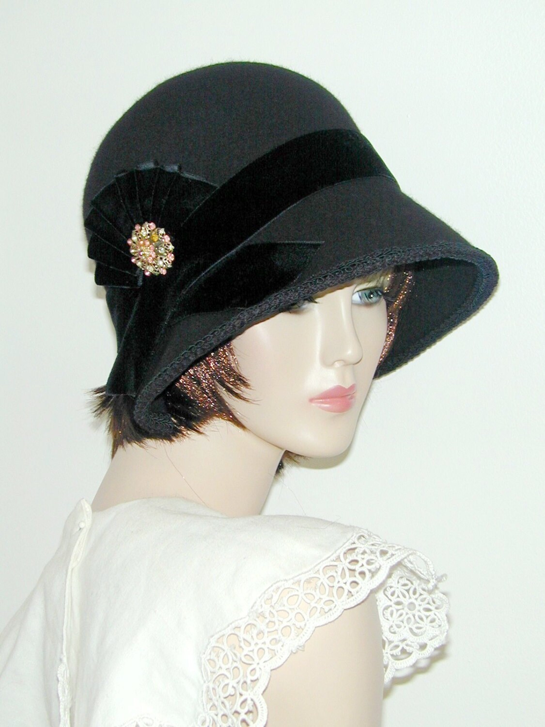 1920's Hat the Mary Custom Convertible mary 3 in 1 - Etsy
