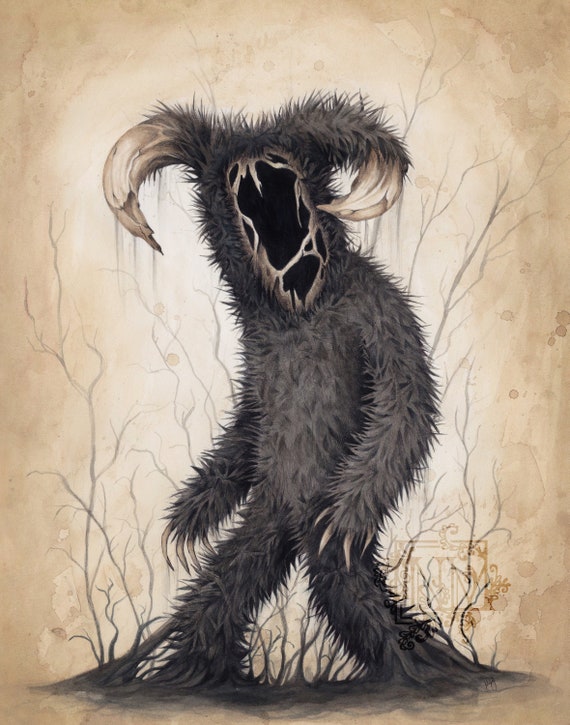 Fantasy Art Print Desert Walker | Etsy