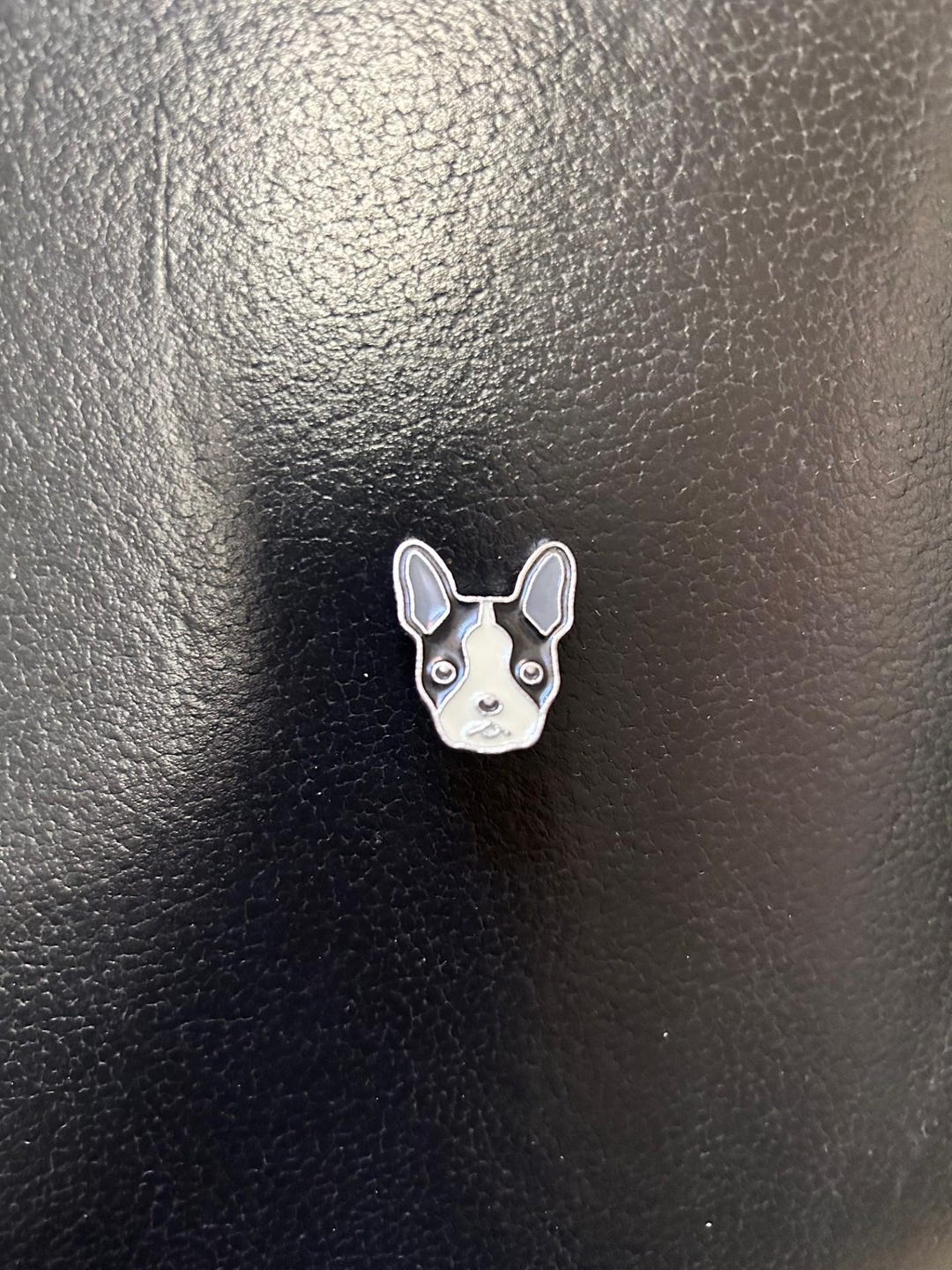 Boston Terrier Pin - FREE SHIPPING - Etsy
