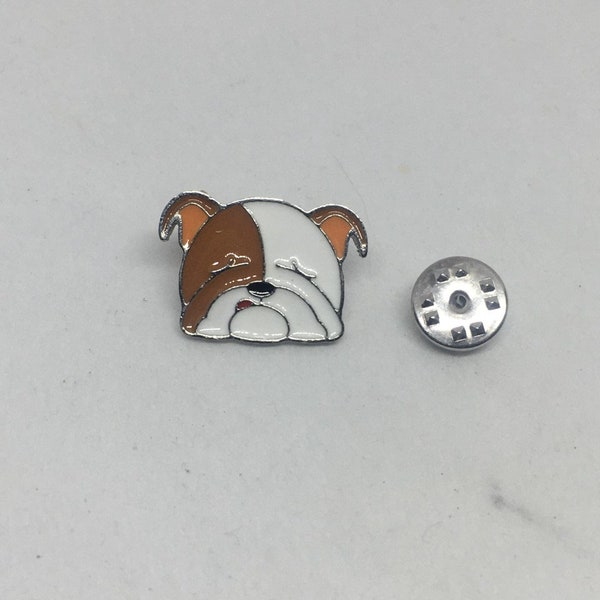 Bulldog Pin - Etsy