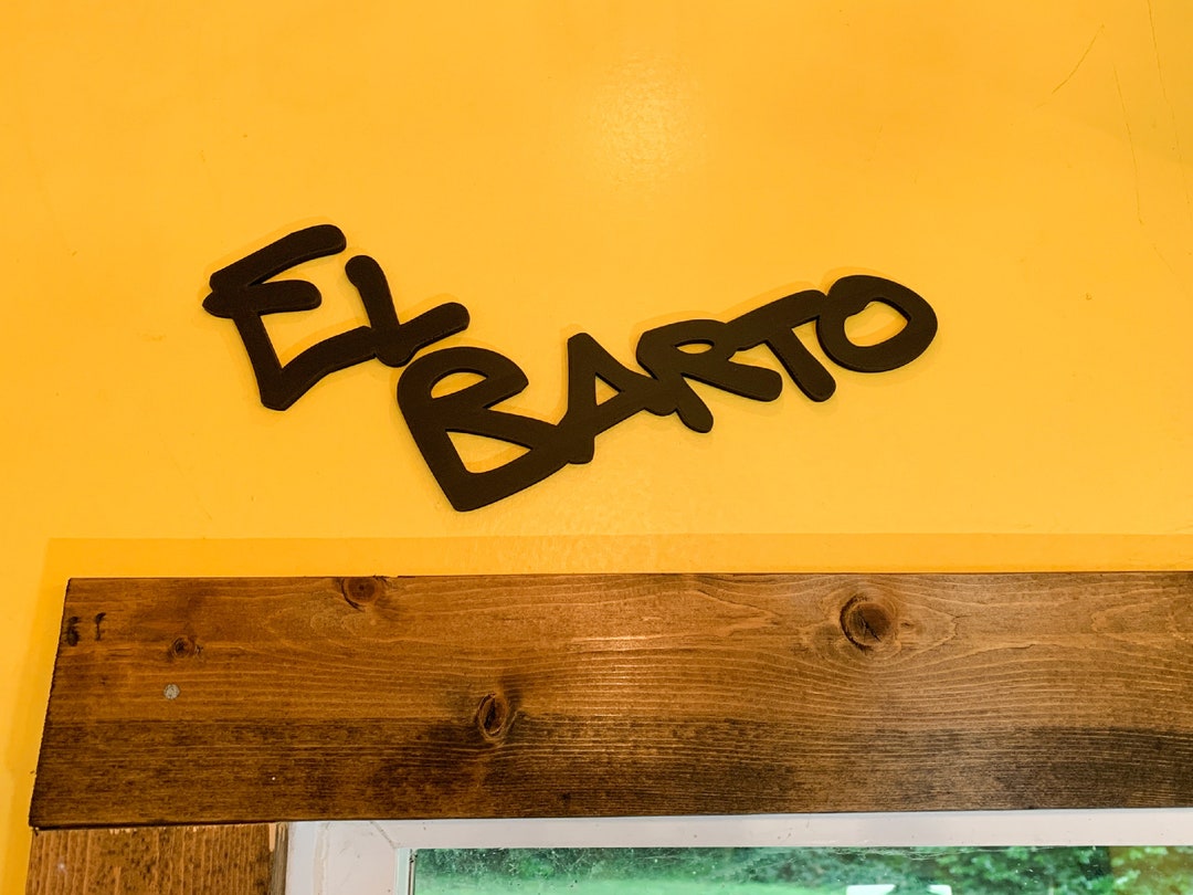 El Barto - Wall Decor - the Simpsons - Etsy