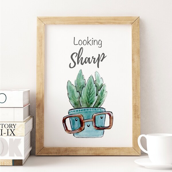 Looking Sharp Print - Etsy