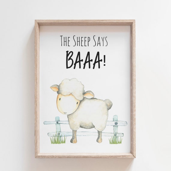 Sheep Saying Baa