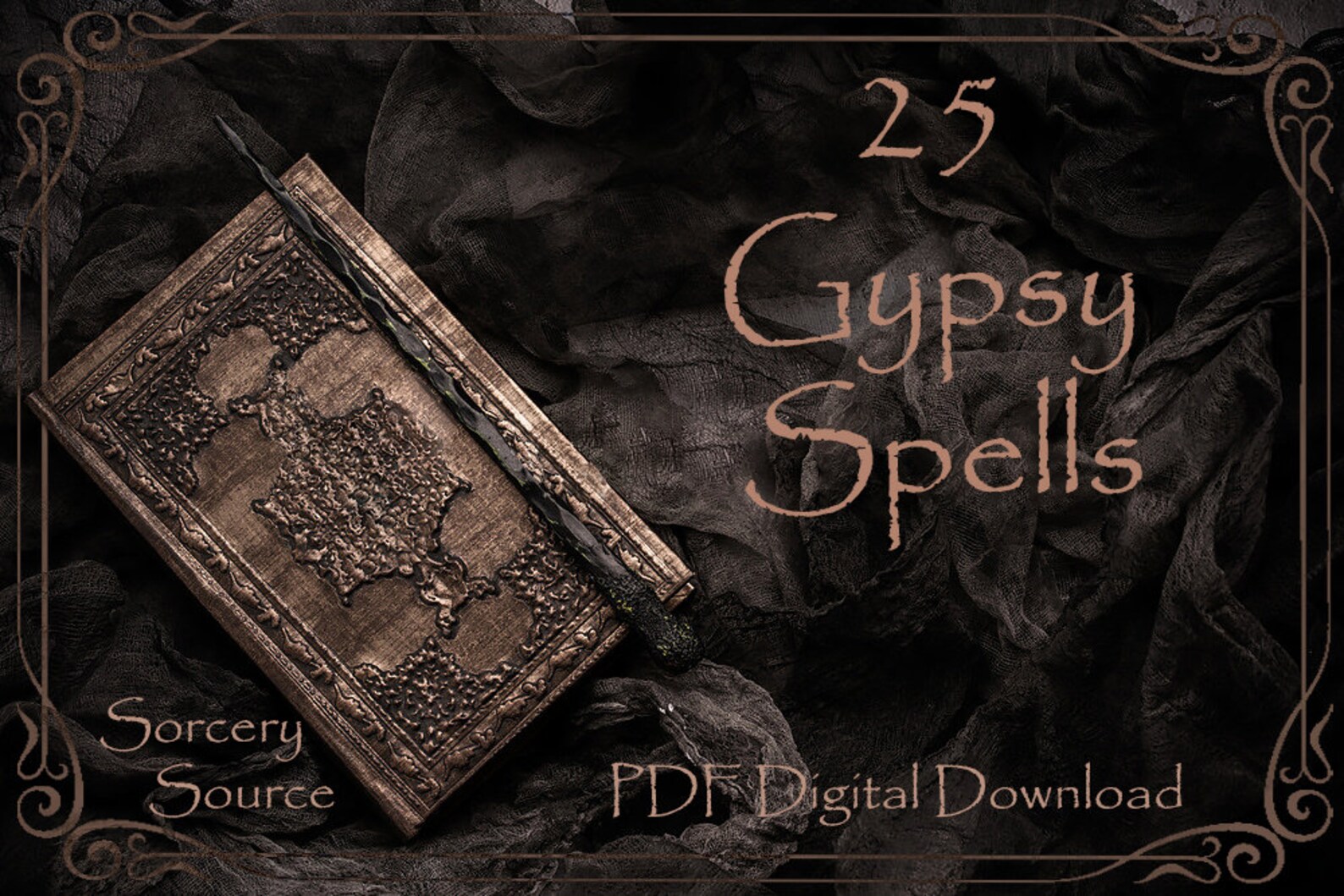 Gypsy Magick 25 Gypsy Spells BOS Pages | Etsy