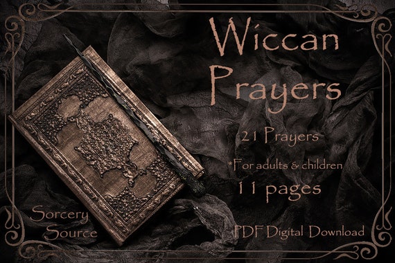 Wiccan Prayers Wicca for Beginners Baby Witch Digital Book | Etsy