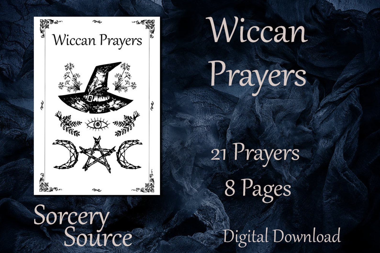 Wiccan Prayers Wicca for Beginners Baby Witch Digital Book - Etsy