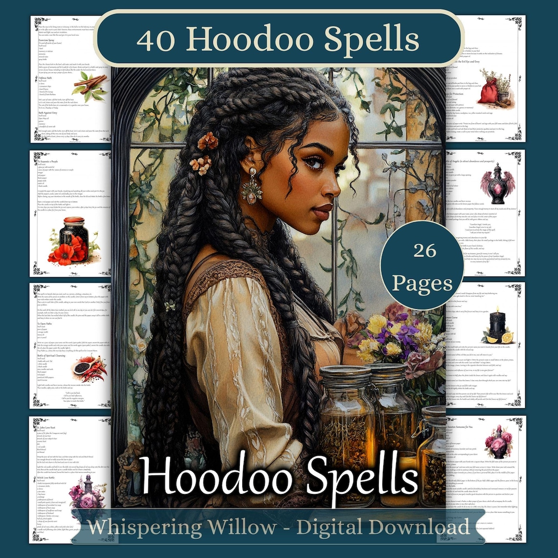 Hoodoo & Bottle Spells, BOS Pages, Witchcraft, Baby Witch Book of ...