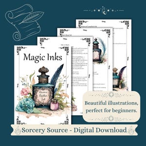 Magical Inks, BOS Pages, Grimoire Pages, Baby Witch, Book of Shadows ...