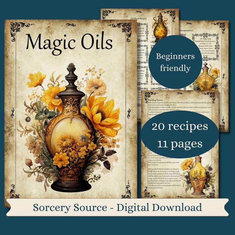 Magical Oils - Etsy