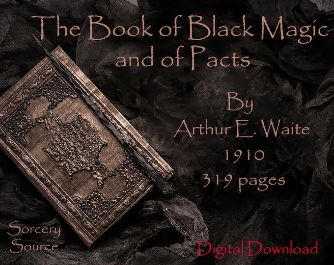 Black Magic Ancient Book Black Magic and Pacts Dark - Etsy