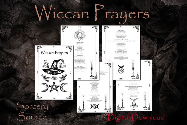Wiccan Prayers Wicca for Beginners Baby Witch Digital Book - Etsy