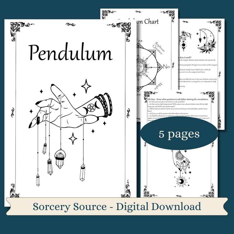 Pendulum Chart - Etsy