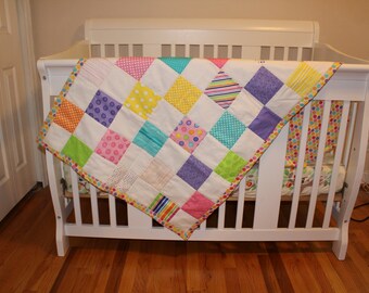 Crib size quilt | Etsy