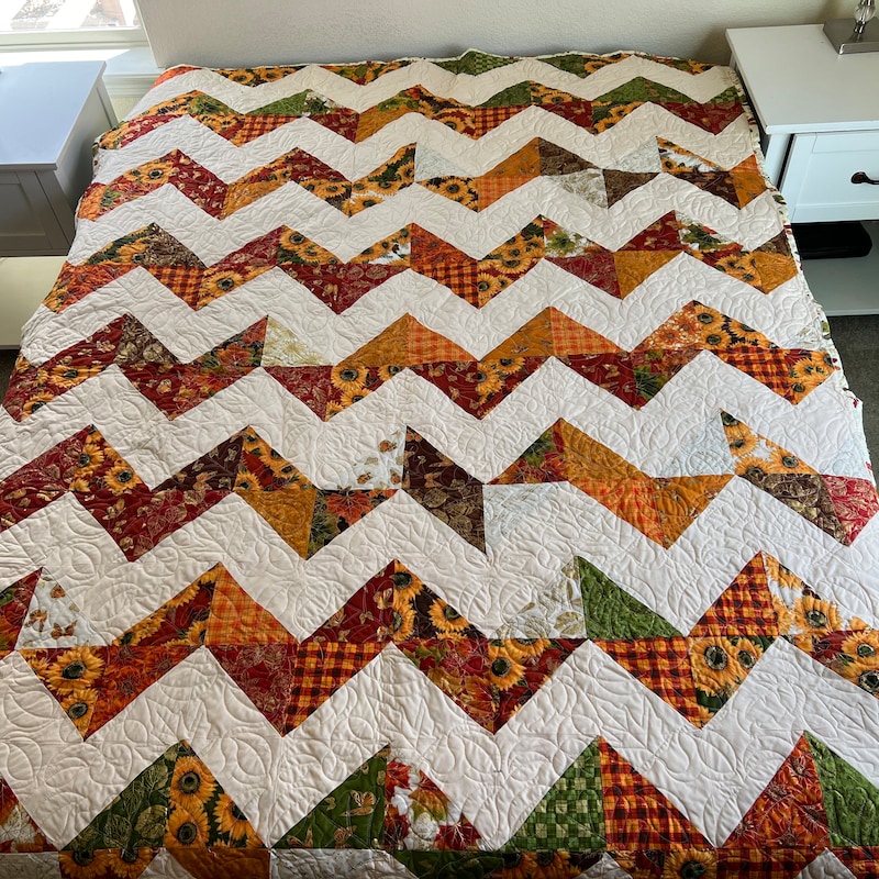 Thanksgiving Quilt - Etsy