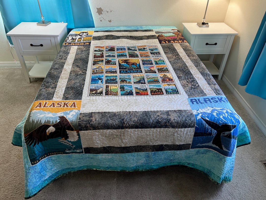 Alaskan National Parks Queen-size Quilt - Etsy